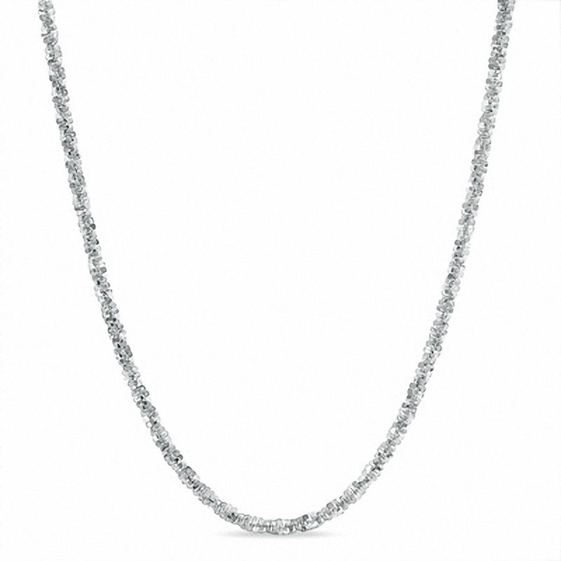 White gold twist necklace store