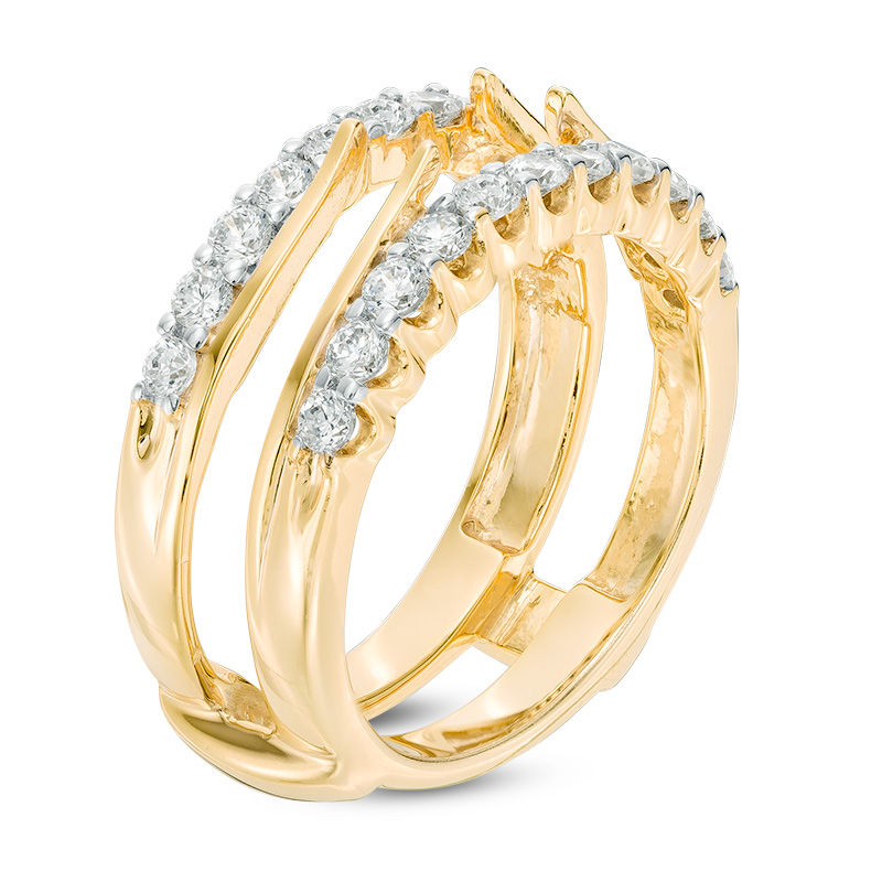 3/4 CT. T.W. Diamond Solitaire Enhancer in 14K Gold | Zales Outlet
