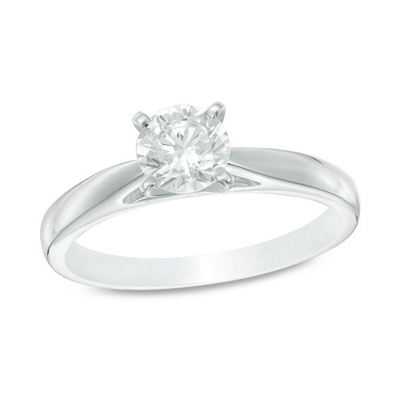 5/8 CT. Certified Canadian Diamond Solitaire Engagement Ring in ...