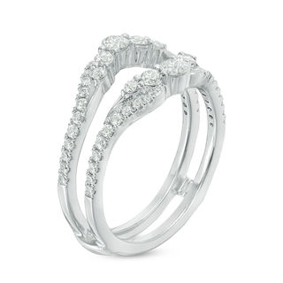 3/4 CT. T.W. Diamond Solitaire Enhancer in 14K White Gold | Zales Outlet