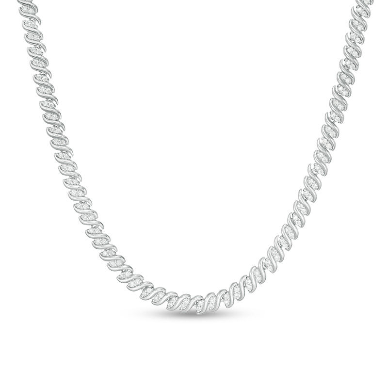 2 ct tennis necklace store
