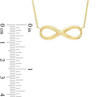 Infinity Loop Necklace in 10K Gold | Zales Outlet