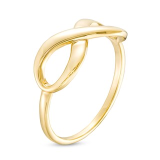 Infinity Loop Ring in 10K Gold | Zales Outlet