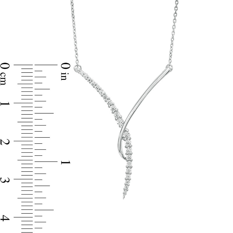 Previously Owned - 1 CT. T.W. Diamond Band in 18K White Gold (I/VS2 ...